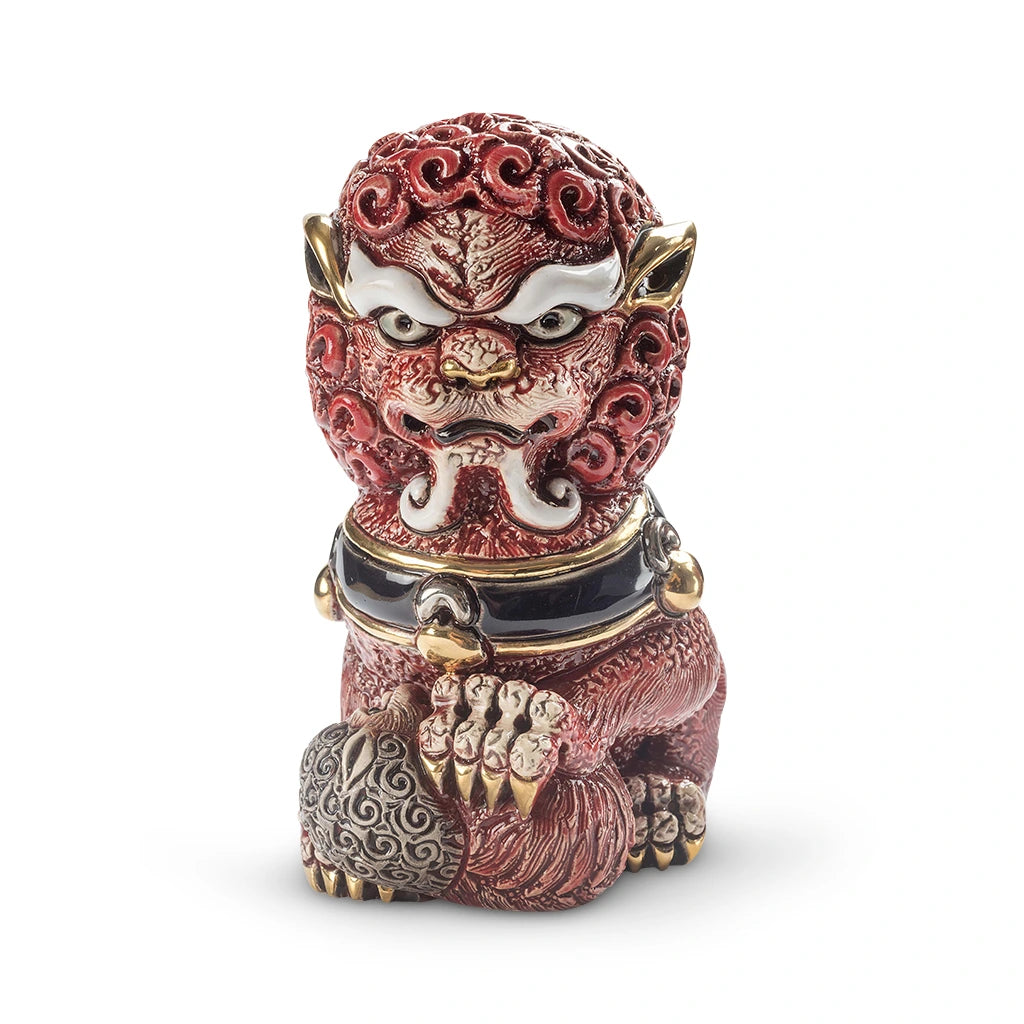 Red Foo Lioness Set – MaxxLuxury
